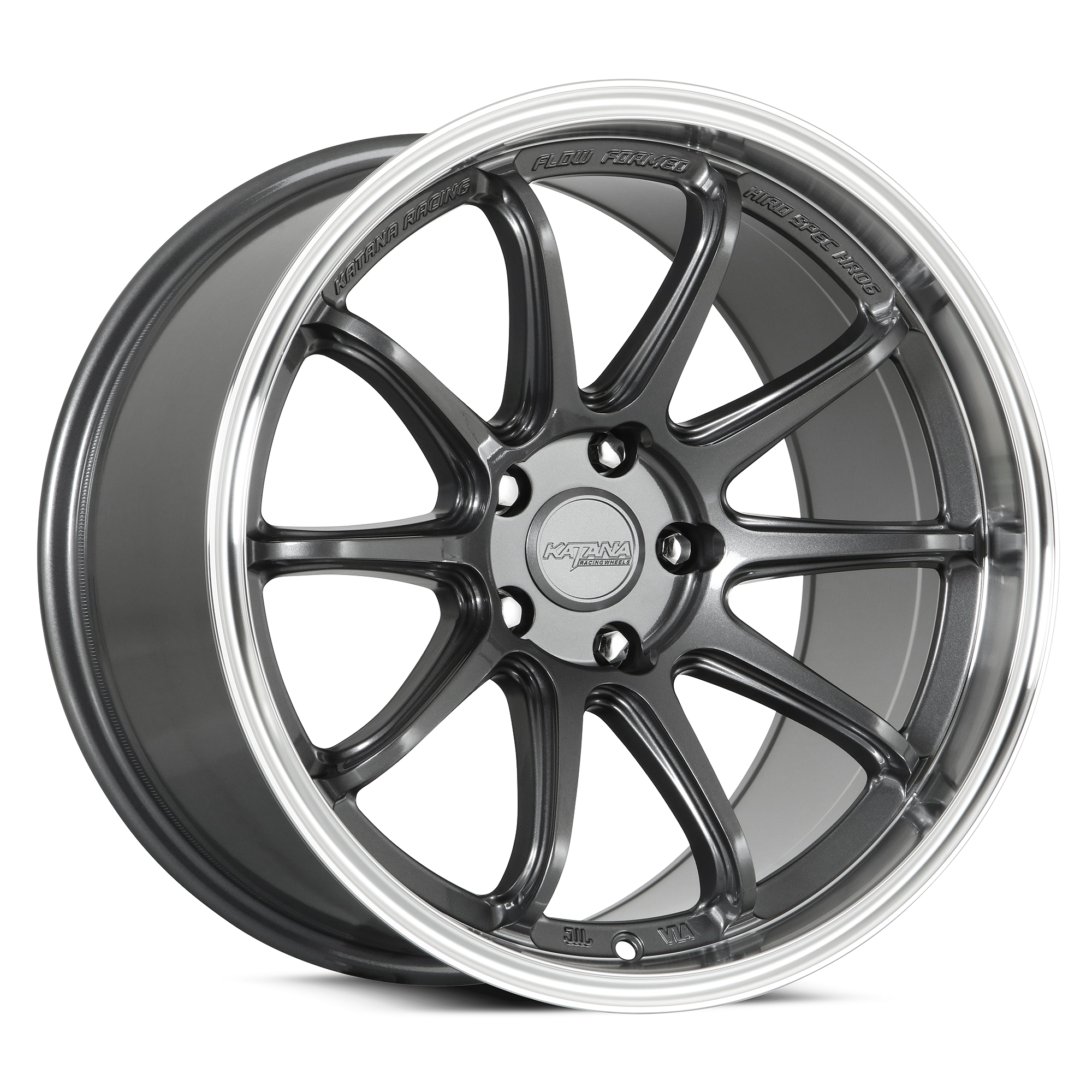 HR06 GLOSS GUNMETAL M LIP – Katanawheels