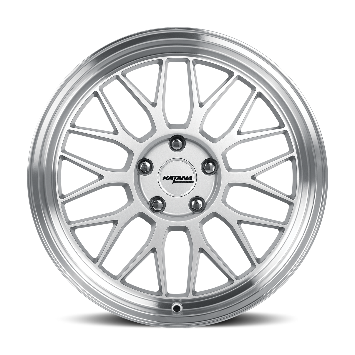 KR06 GLOSSY SILVER MACHINE LIP – Katanawheels