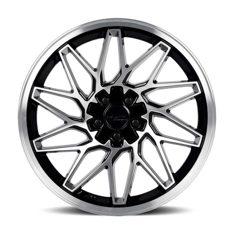 KR09 GLOSSY BLACK MACHINE FACE – Katanawheels